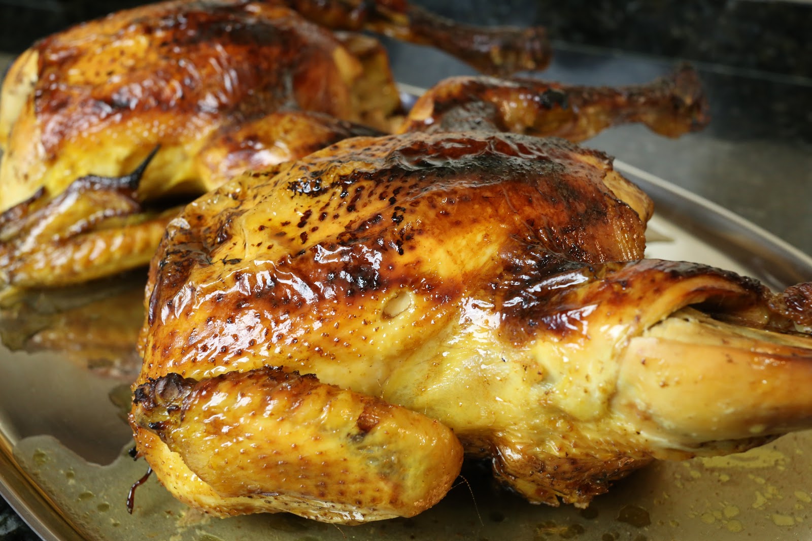 Cocina andaluza: Pollo asado relleno