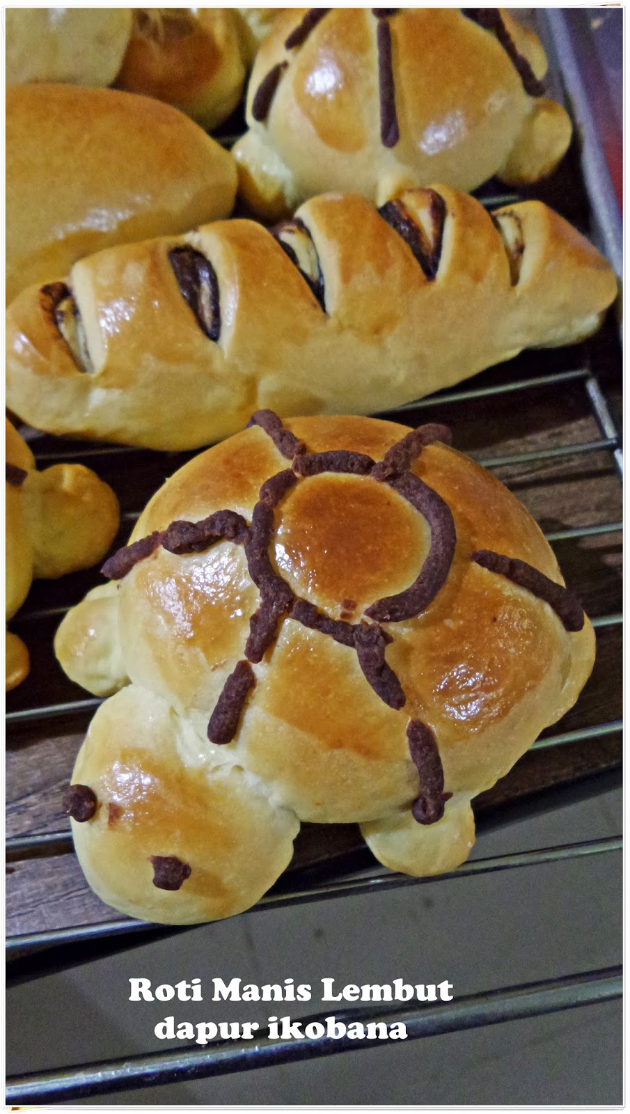 DAPUR IKOBANA: ROTI MANIS LEMBUT