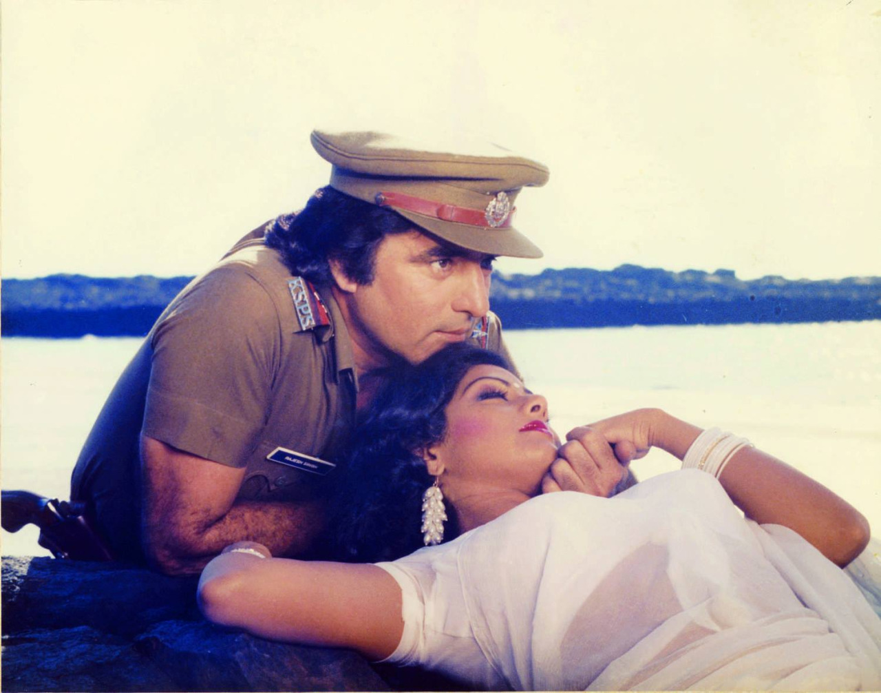 Sridevi: Sridevi and Feroz Khan in Janbaaz (1986)