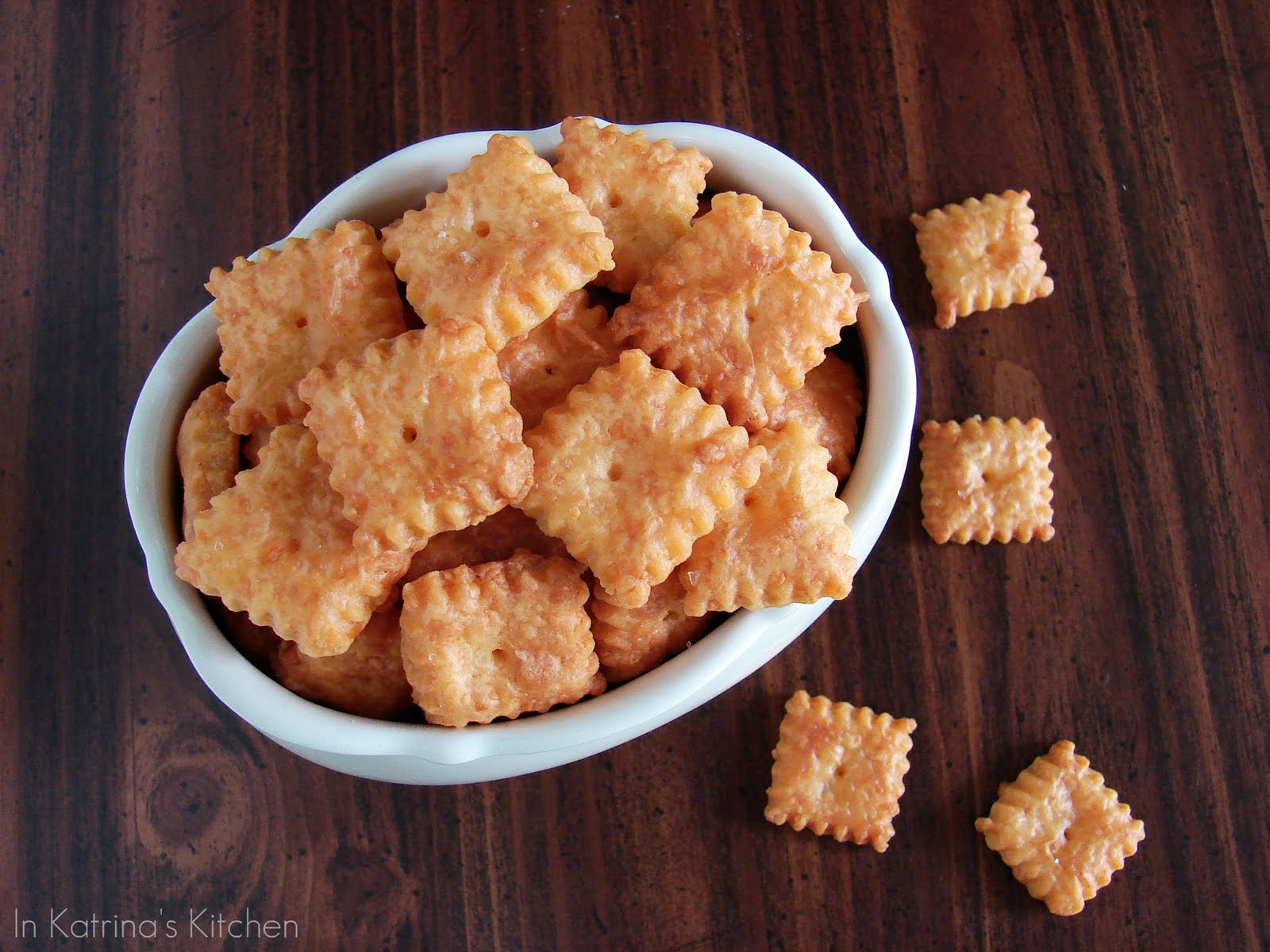 Homemade Cheez Its