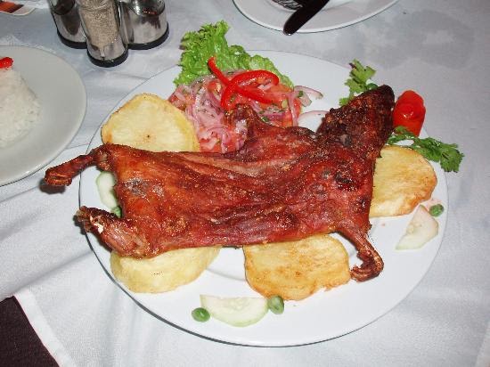 GASTRONOMIA CAJABAMBINA: cuy guisado