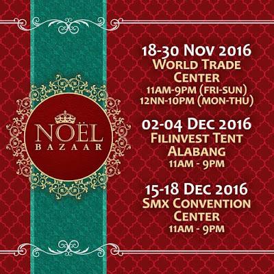 Manila Shopper: Noel Bazaar 2016: A Christmas Shopping Festivity To ...