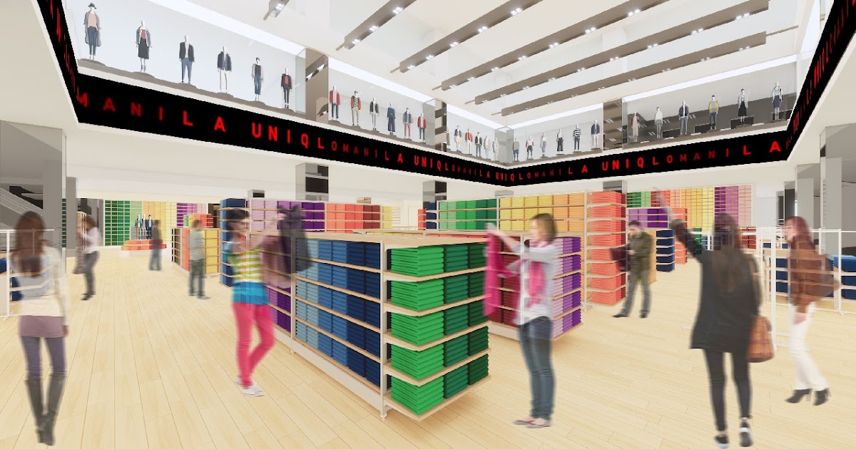 Manila Shopper: UNIQLO’s Largest Retail Space in Southeast Asia Opens ...