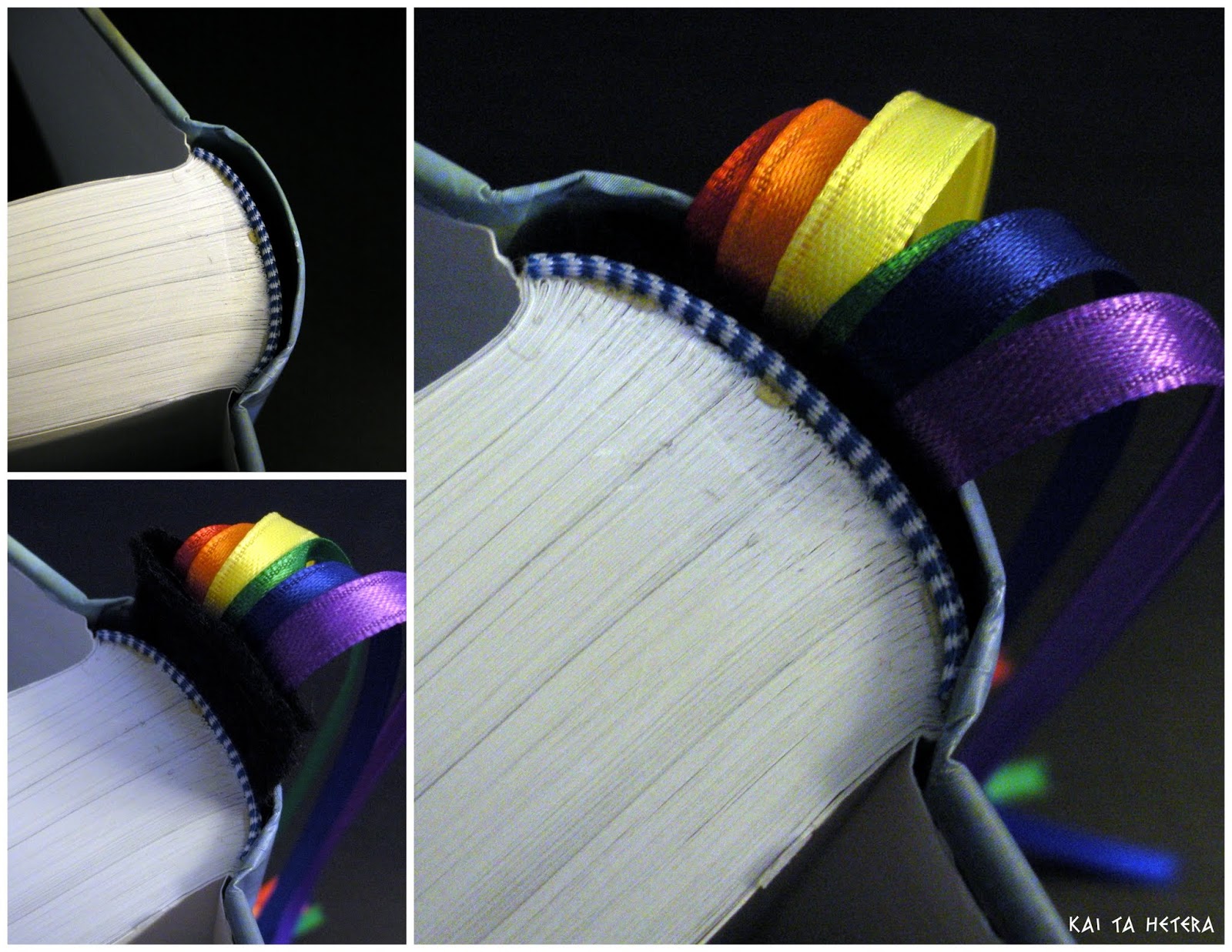 kai ta hetera: multi-ribbon Bible bookmark