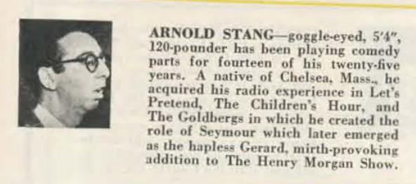 Arnold Stang