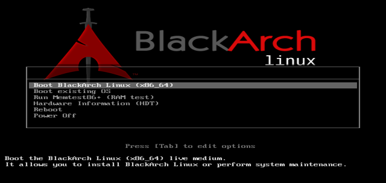Black Arch "la distro màs completa para pentester`s"