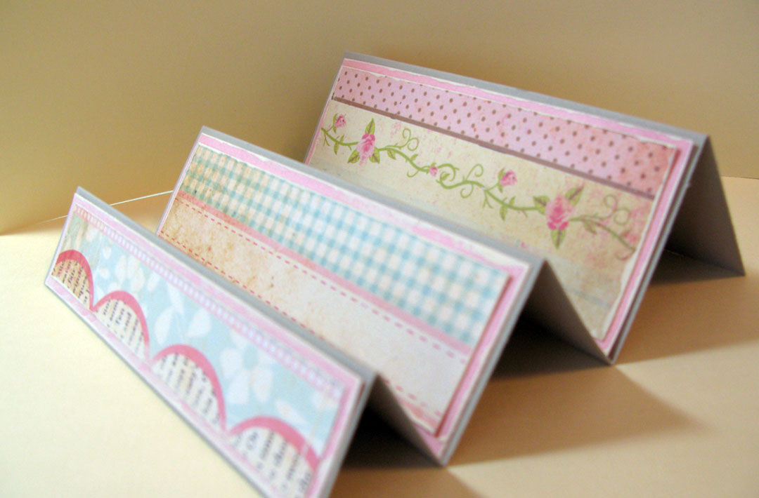 Wandering Scissors: Girl's Paperie Stair Step