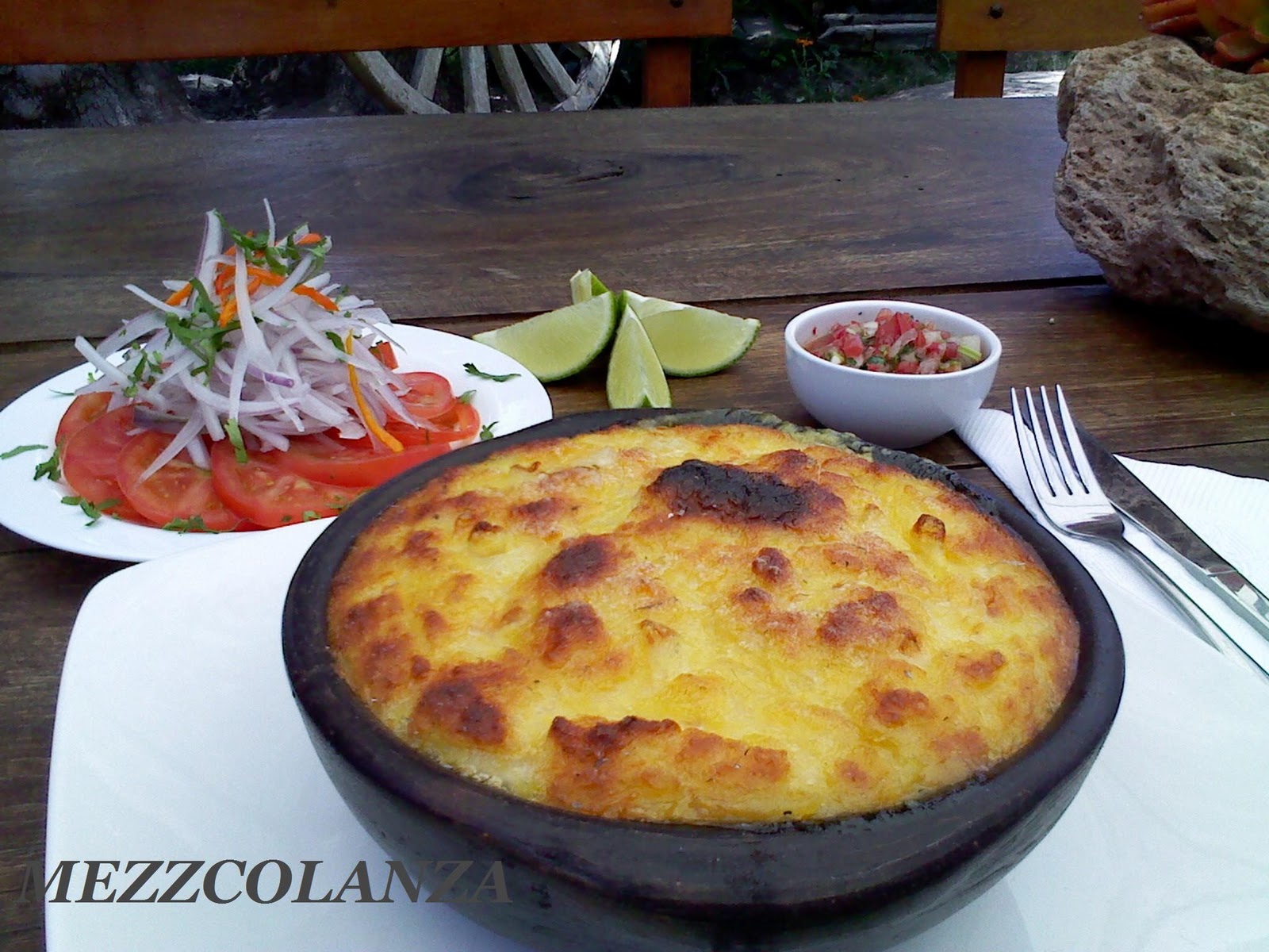 MEZZCOLANZA: Pastel de choclo