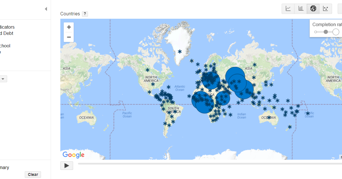 Free Technology for Teachers: An Overview of Google's Public Data Explorer