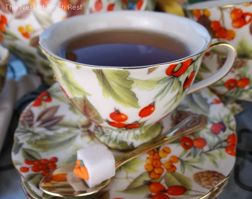 The Nest at Finch Rest: Lovely Autumn Tea Time