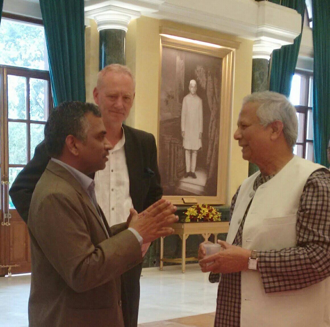 INDIAN DEVELOPMENT FOUNDATION: IDF with Nobel Laureate Prof.Mohd.Yunus