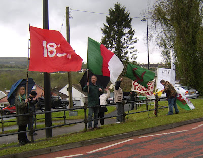 Democracy and Class Struggle: Welsh Republican's Protest Queens Visit ...