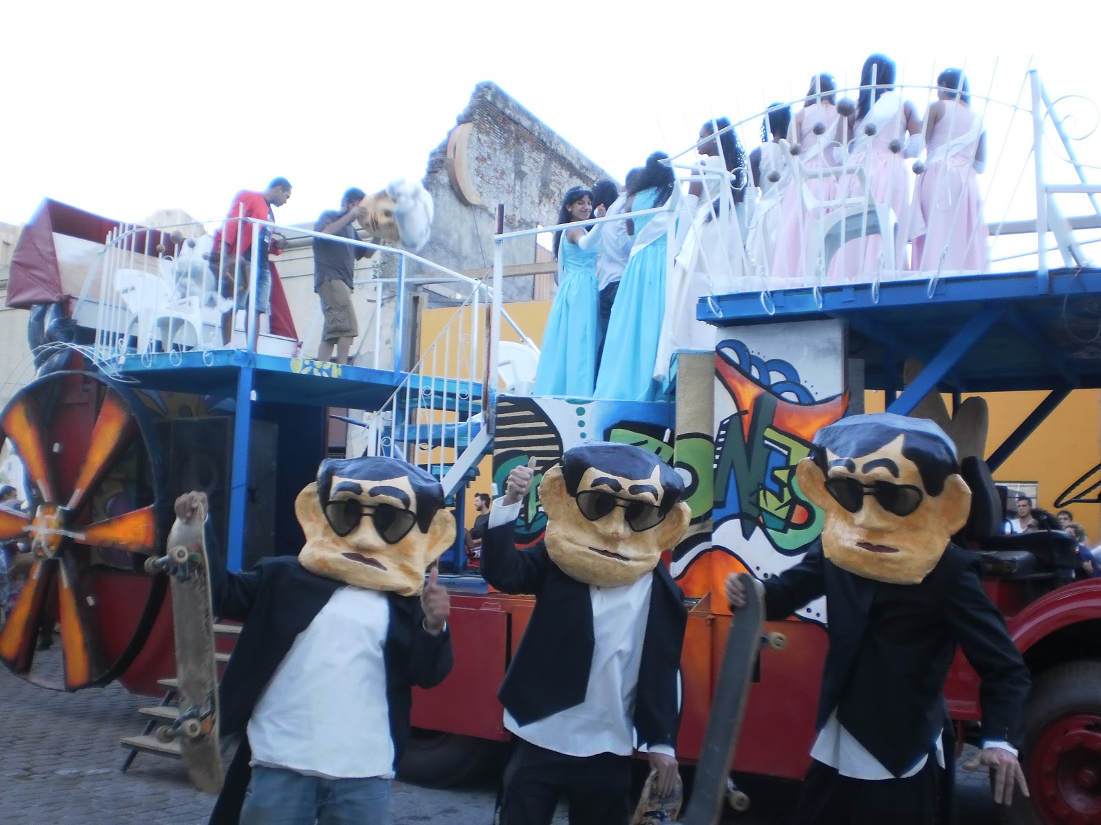 Museo del Carnaval: Cabezones en escena