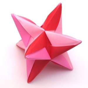 make origami star ~ origami instructions art and craft ideas