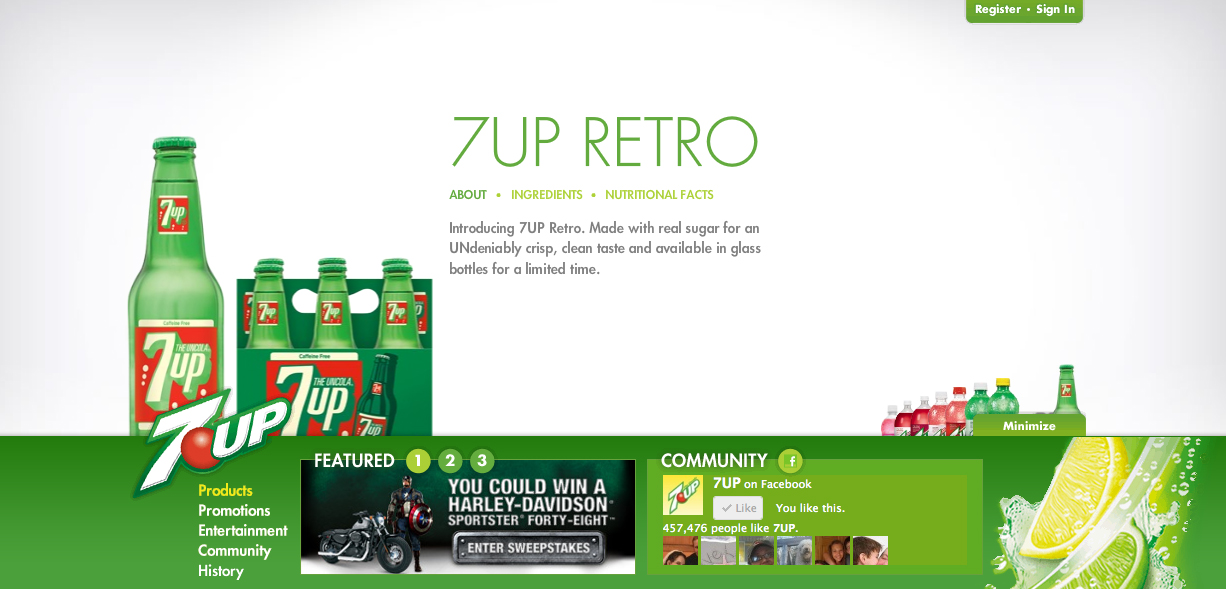 Golly what a swell blog: 7up Retro!