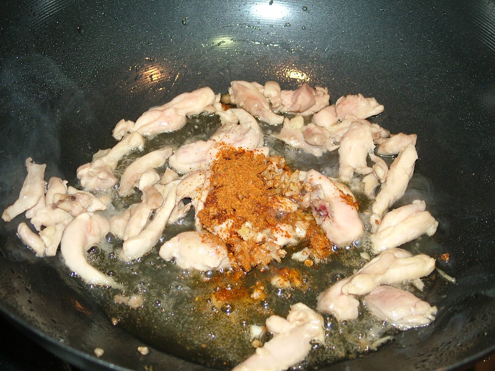 GastroPadi: Pollo al curry rojo