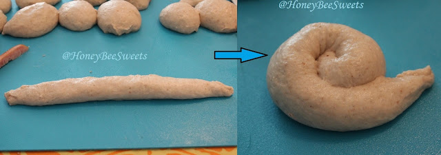 Honey Bee Sweets: CNY Bake: Multigrain Snake Buns