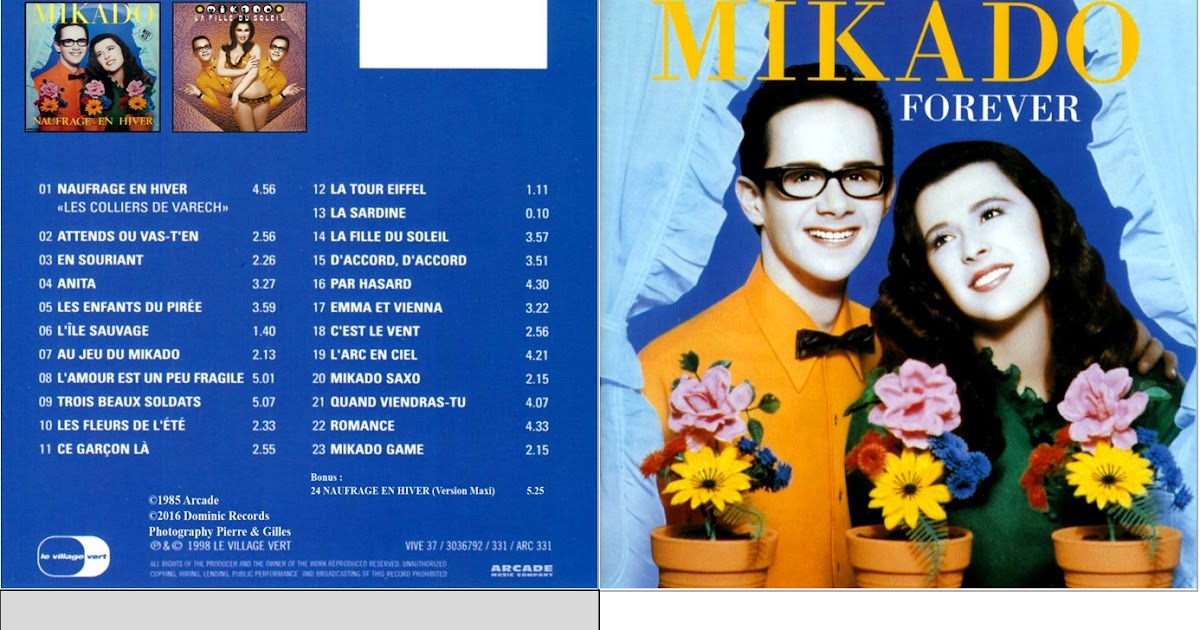 MUSICOLLECTION: MIKADO - Forever - CDALBUM - 1985 - 2016