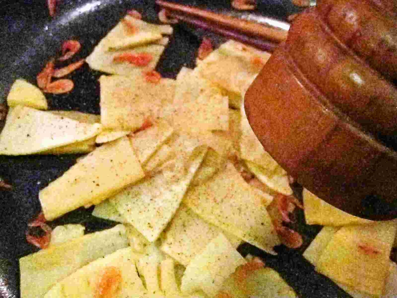 Recipes for Tom: Takenoko to sakura ebi no itamemono / bamboo shoot ...