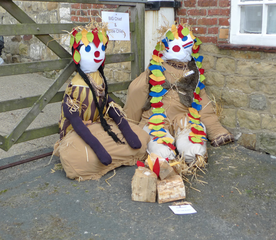 Simon and Karen Spavin: Muston Scarecrow Festival 2013