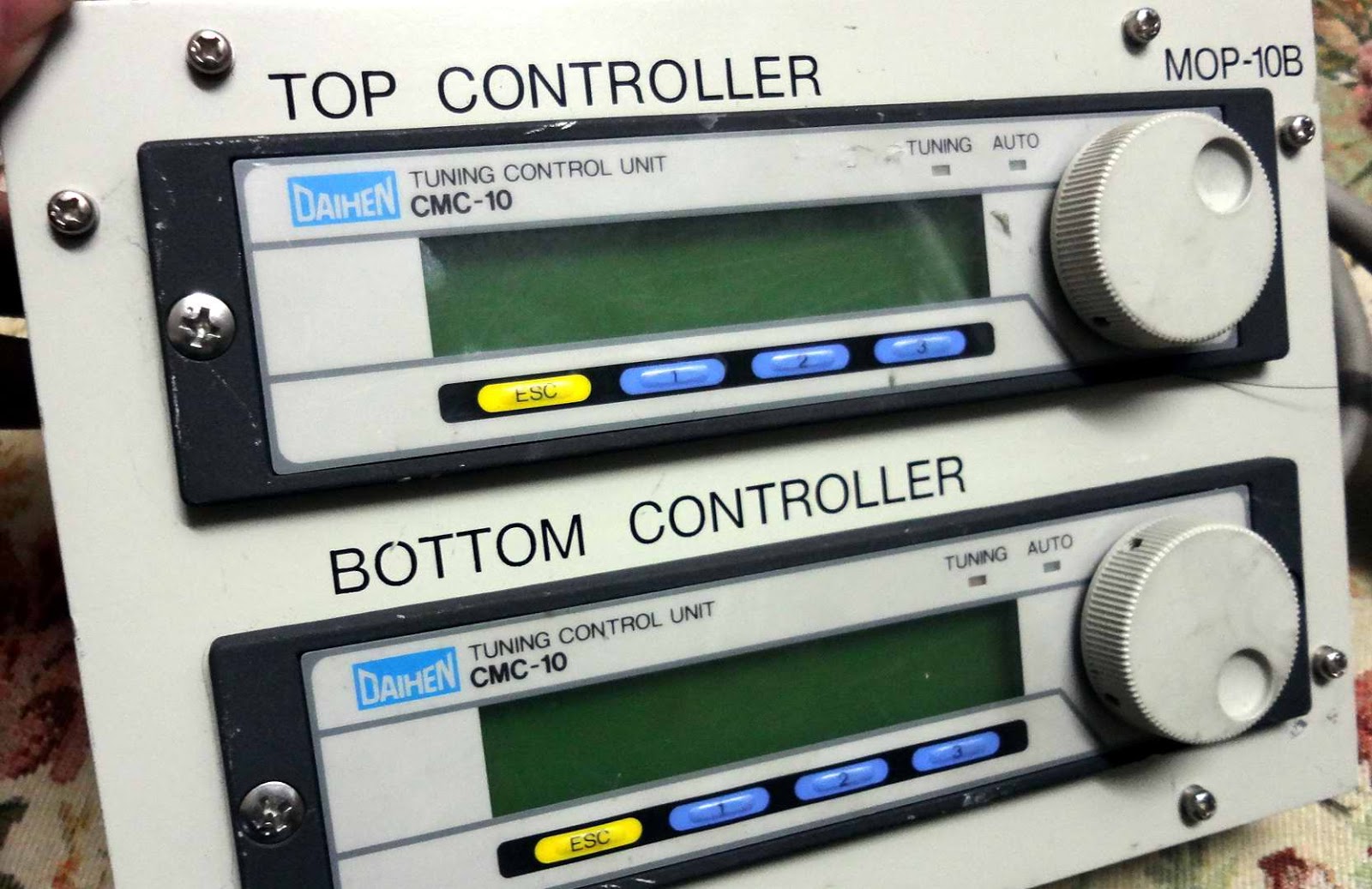 Bob electronics: daihen mop-10b1-v bottom controller/850 usd