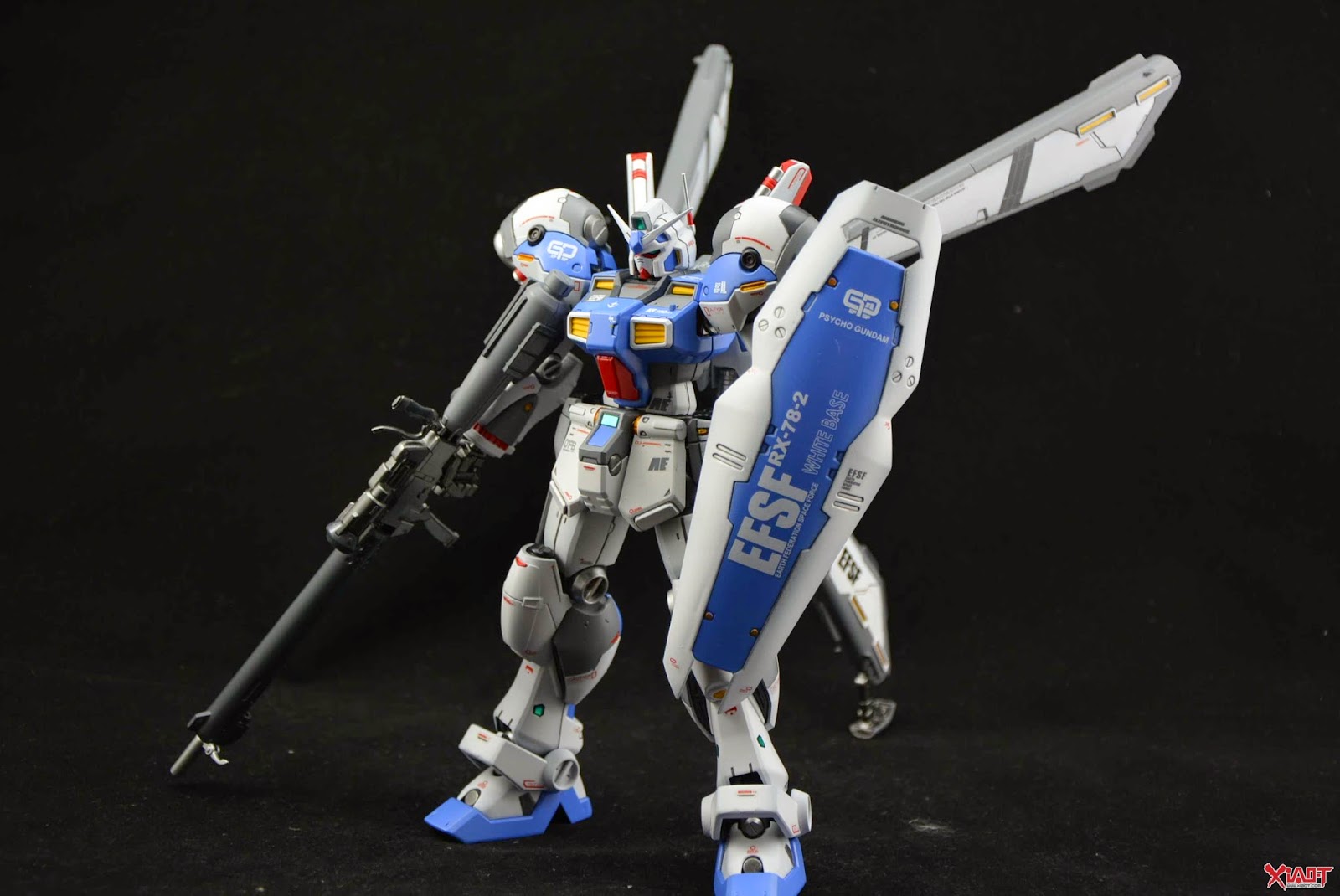Gundam Family: RE/100 RX-78 GP04G Gundam GP-04 (Gebera) Painted Build