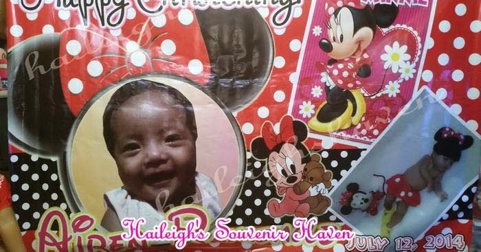 1616 MINNIE MOUSE:APRIL'S ORDERS | FAVORS AND PRINTS PH (Haileigh's ...