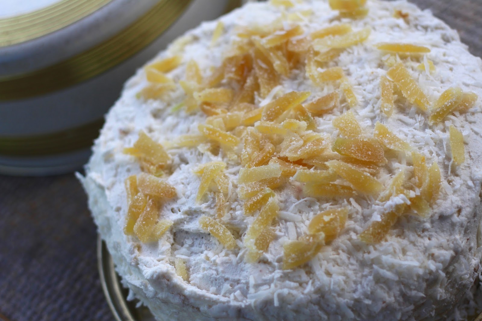 Coconut Ginger Layer Cake – Diary of a Mad Hausfrau