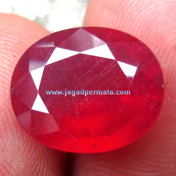 Batu Permata Ruby Corundum Asli -Jual Batu Permata Hobi Permata