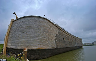 Replica of Noah's Ark built by a Dutch contractor, Johan Huibers. ~ Winnies