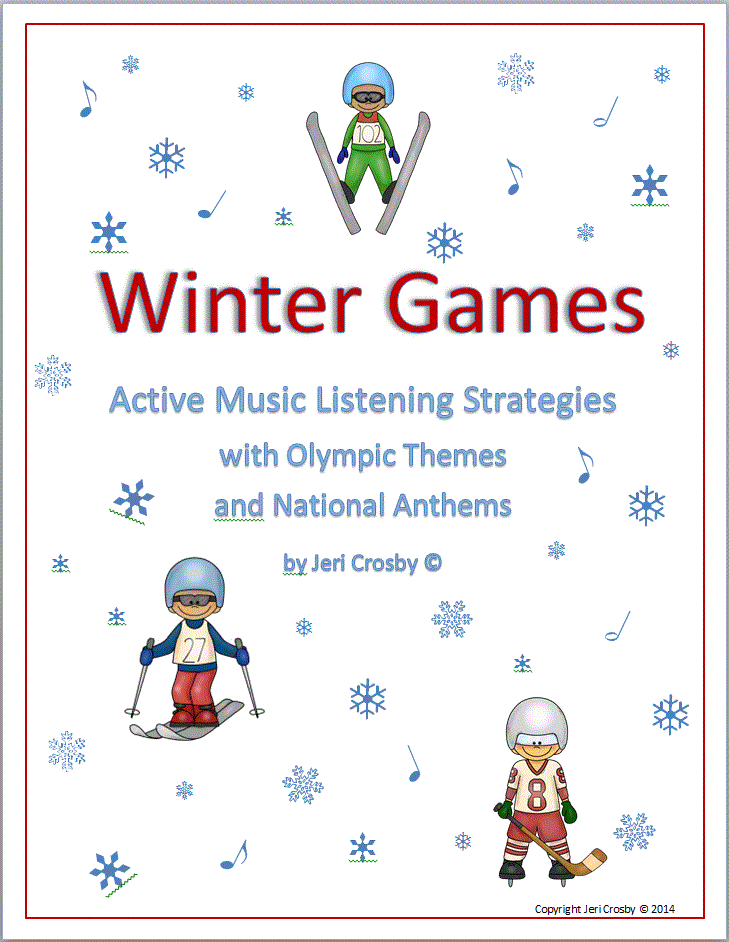 MyMusicalMagic: Winter Games for the Music Classroom - 'Music Olympics ...