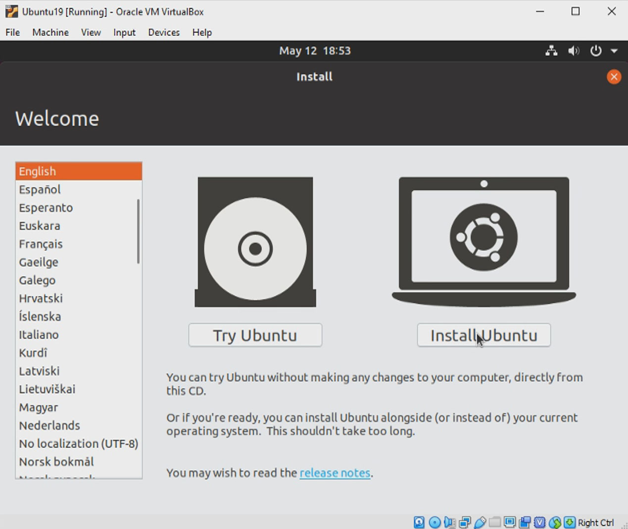 How to install ubuntu in virtualbox - KaliTut