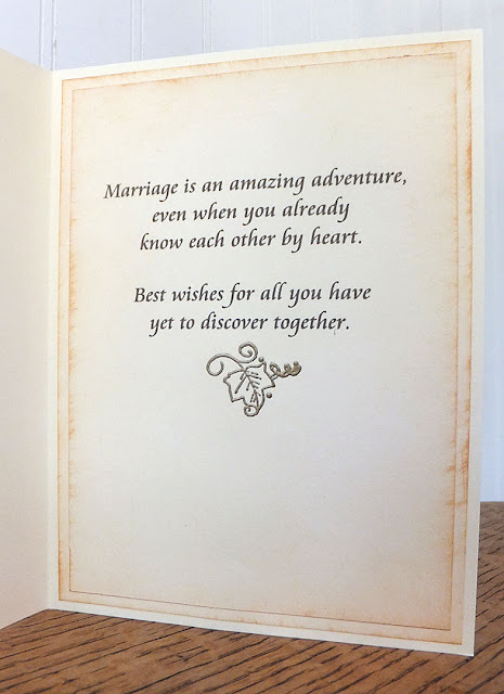 Paper Panacea: Wedding bells...