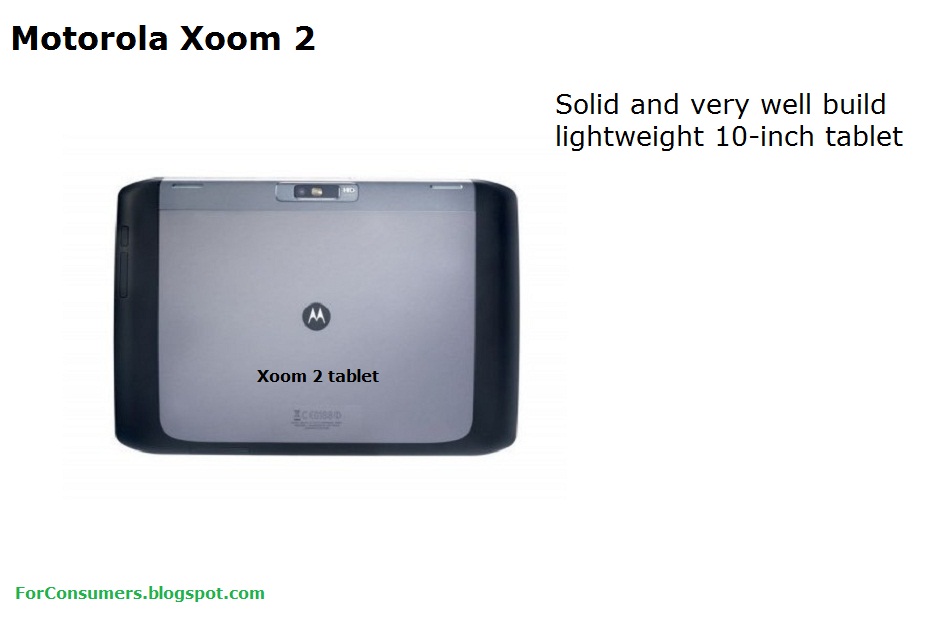 Motorola Xoom 2 tablet specs and review