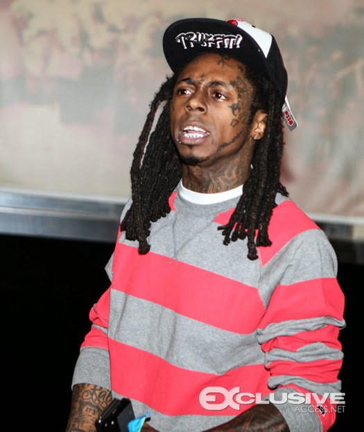 Lil Wayne Attends VIP ROOM In Paris, France For His European Tour After ...