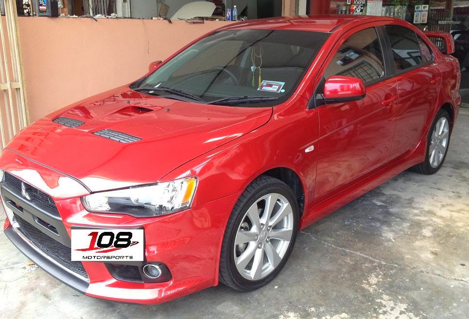 MING HONG MOTORSPORT : PROTON INSPIRA CONVERT TO EVO X BODYKIT （PP）