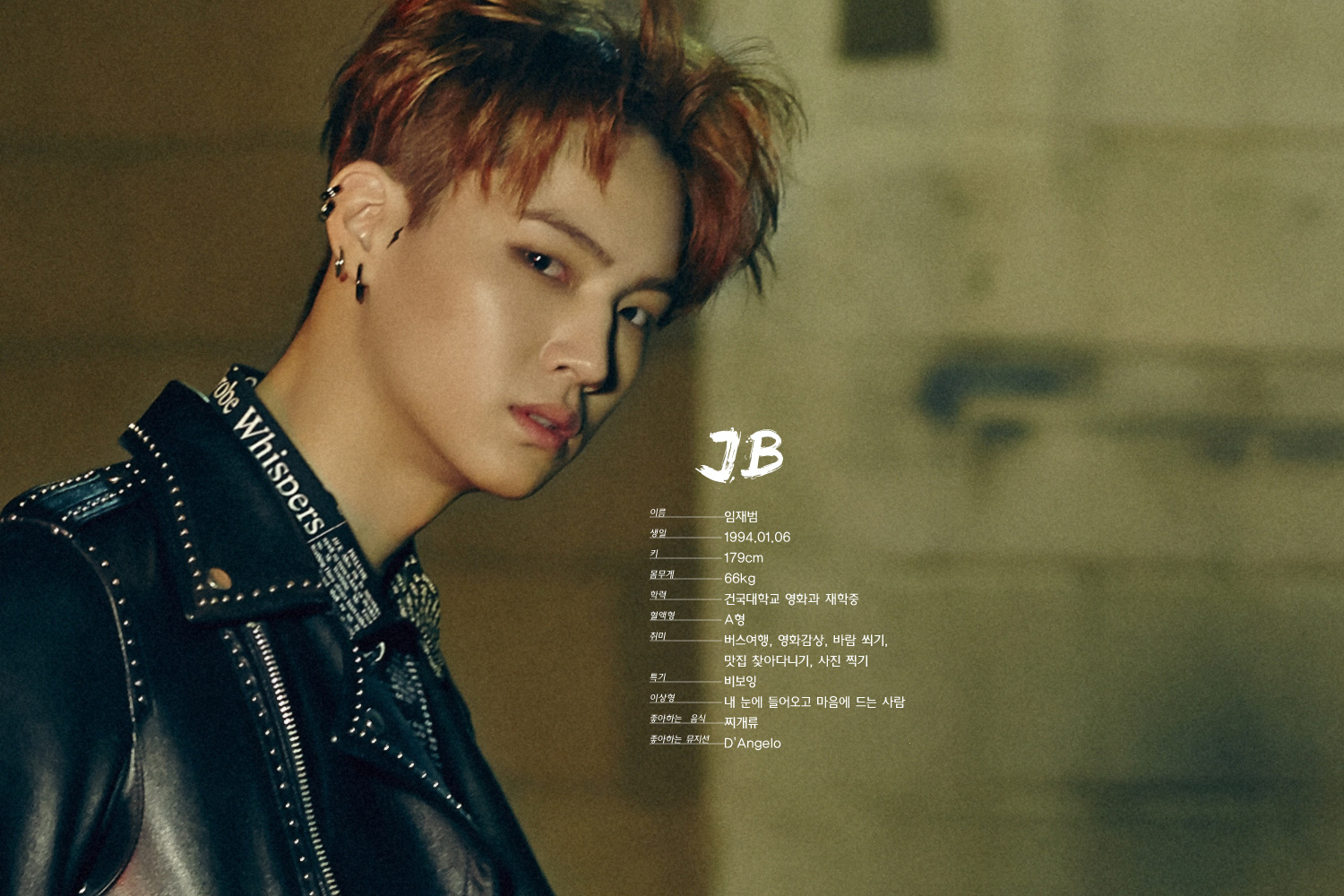 INA Love GOT7: PROFIL JB aka Deff Soul (Leader Jae Bum)