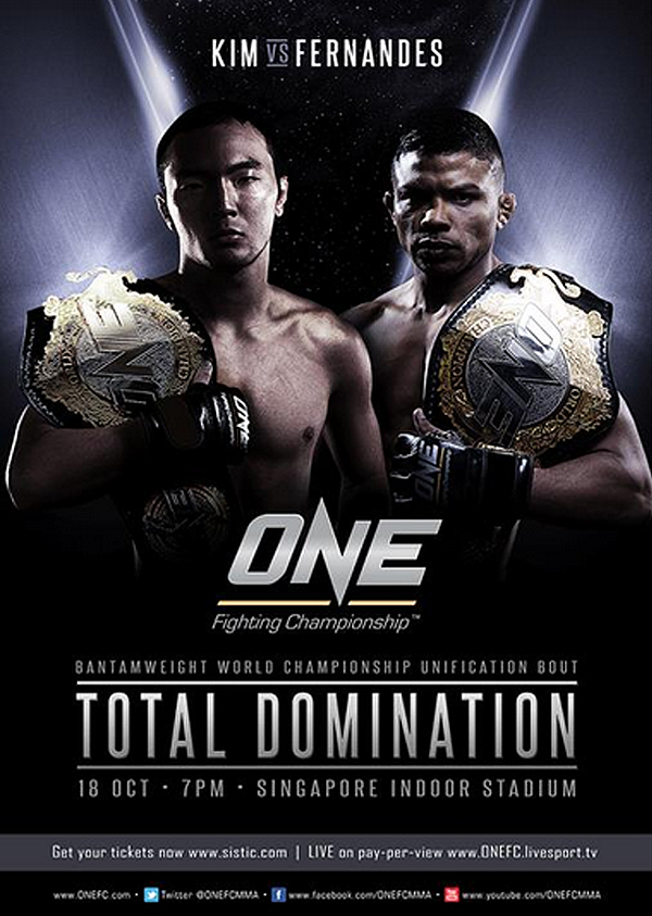 ONE Fighting Championship™ Returns to Singapore on 18 October for ONE ...