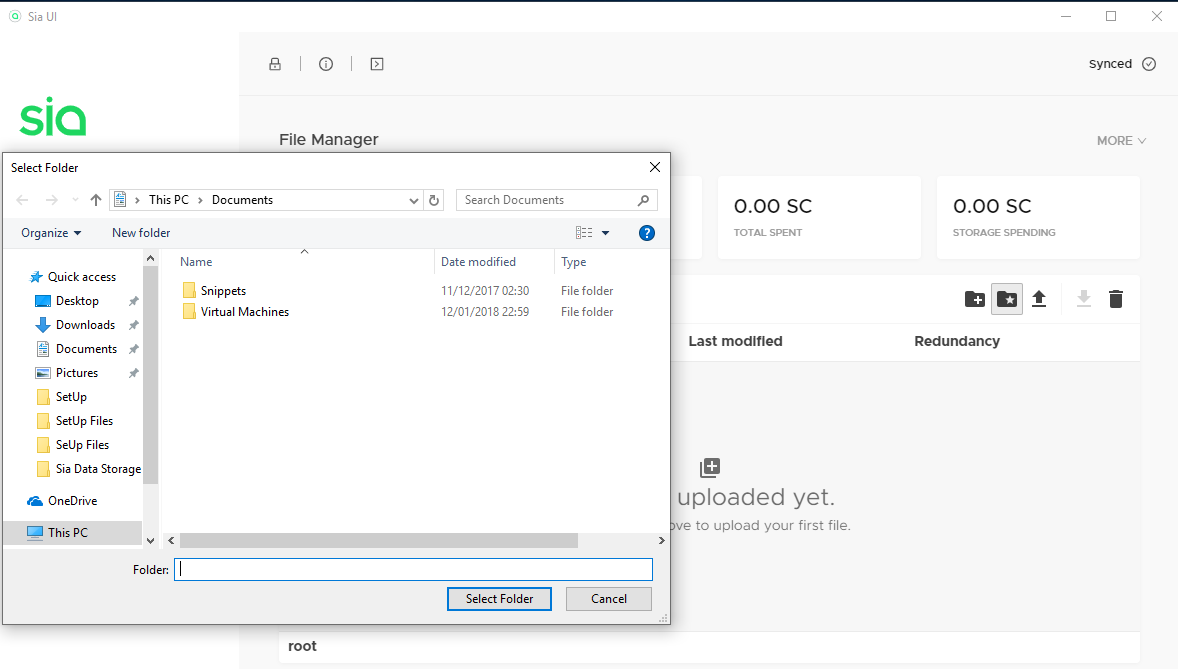 Backup System Files Securely in Cloud using Sia Advanced Encryption ...