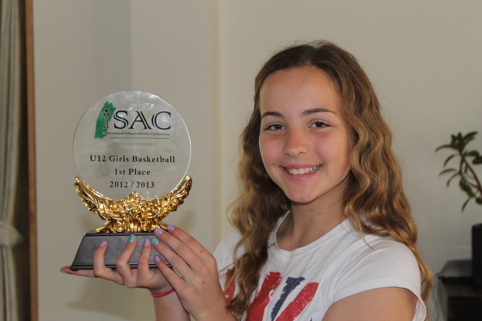 The DeSmet Family Worldwide: Julia's ISB 6th grade Basketball team wins ...
