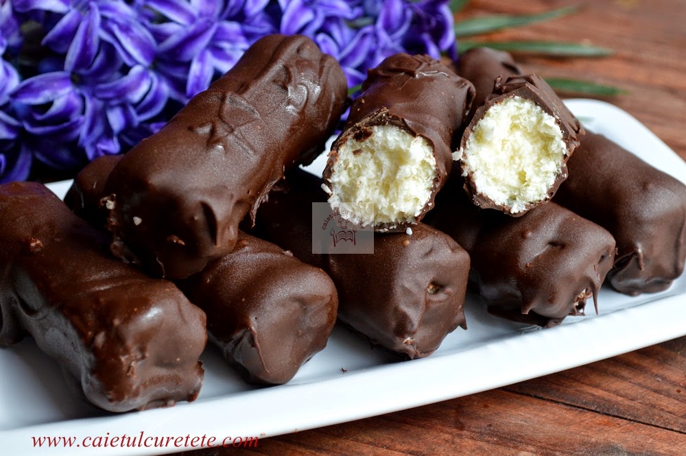 Batoane Bounty de casa - CAIETUL CU RETETE