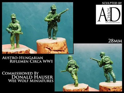 Tabletop Fix: Wee Wolf Miniatures - Great War Austro-Hungarians Preview