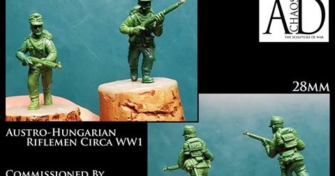 Tabletop Fix: Wee Wolf Miniatures - Great War Austro-Hungarians Preview
