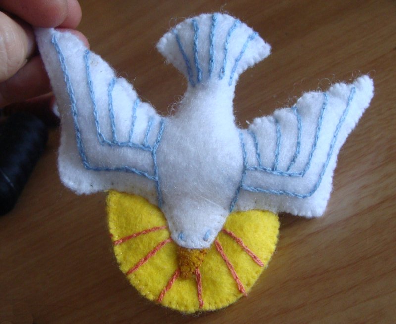 Under Her Starry Mantle: Religious Felt Dolls for the Atrium