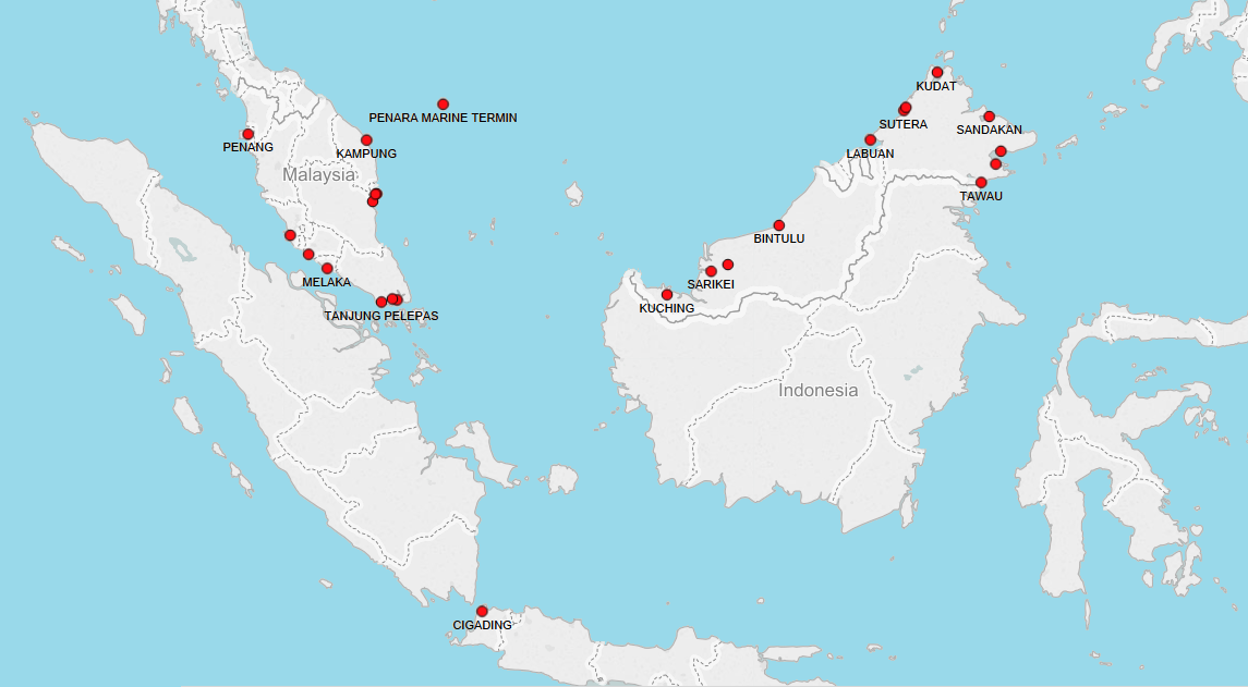 Sea Ports M | Marine Vessel Traffic