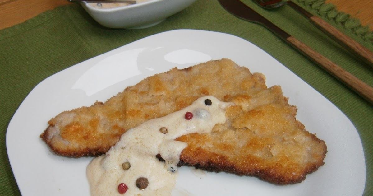 Escalope a la pimienta.