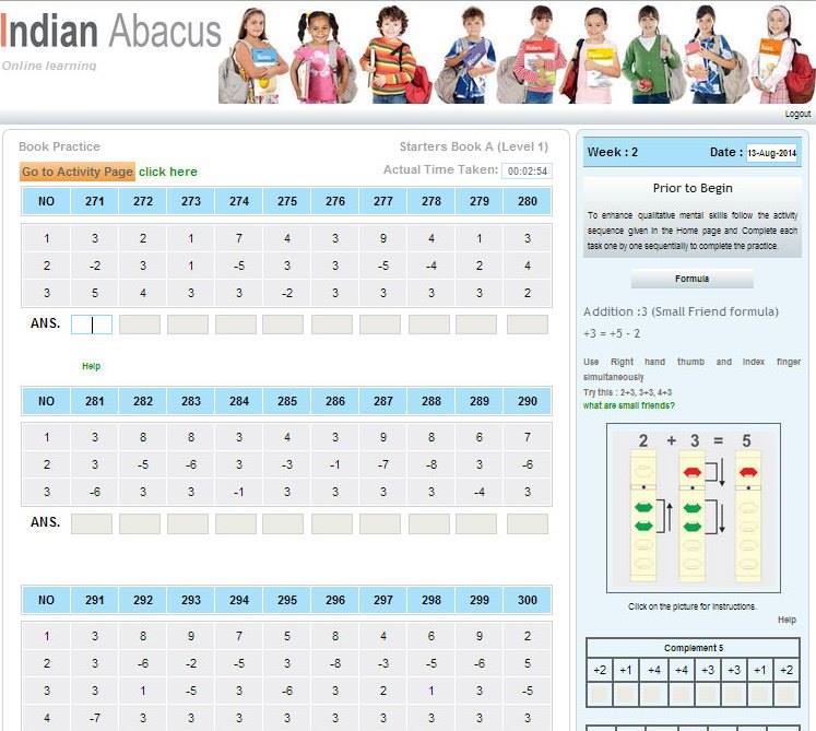 Ind Abacus: Indian Abacus - Online Learning