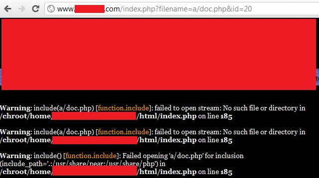 Un informático en el lado del mal: Pruebas para descubrir un LFI al ...