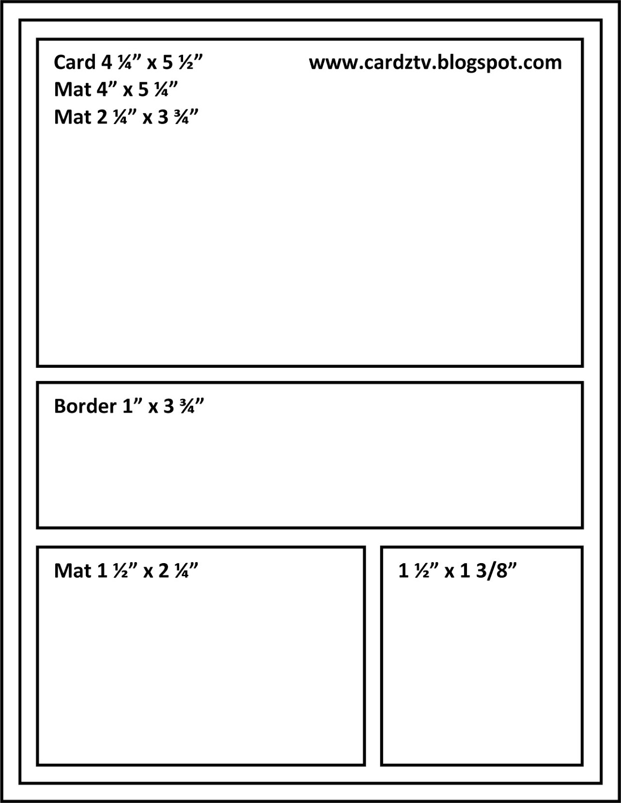 CARDZ TV: MARY'S CARD SKETCHES