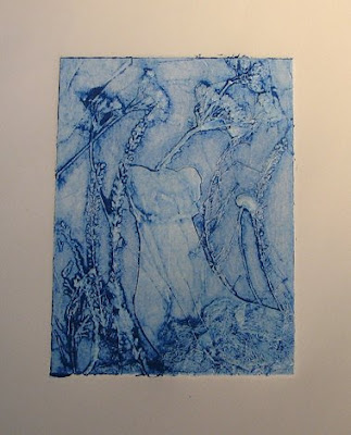 My Printmaking Journey: Collagraph and acetate drypoint workshop in Kenora Ontario